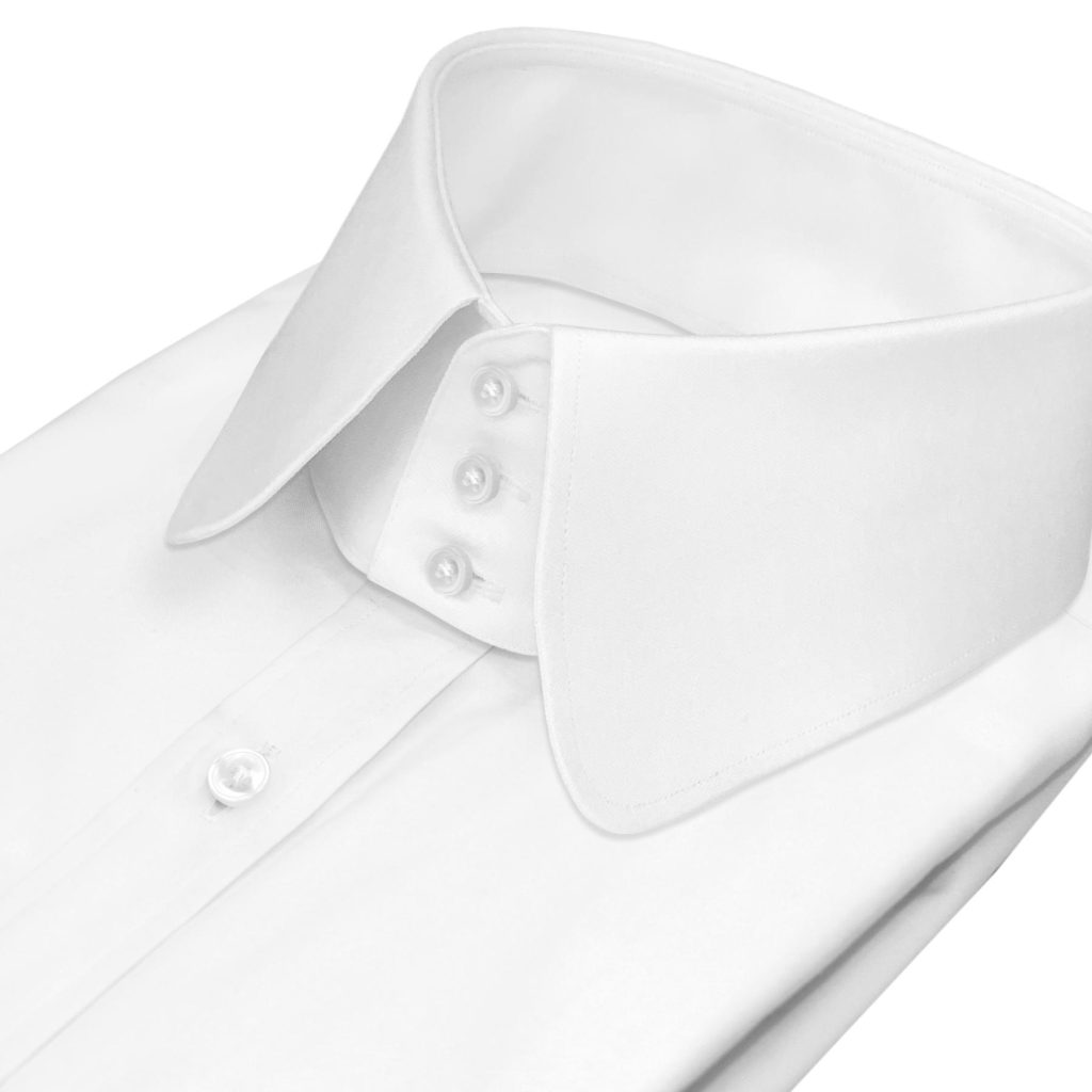 High Penny Collar 3 buttons - John Clothier