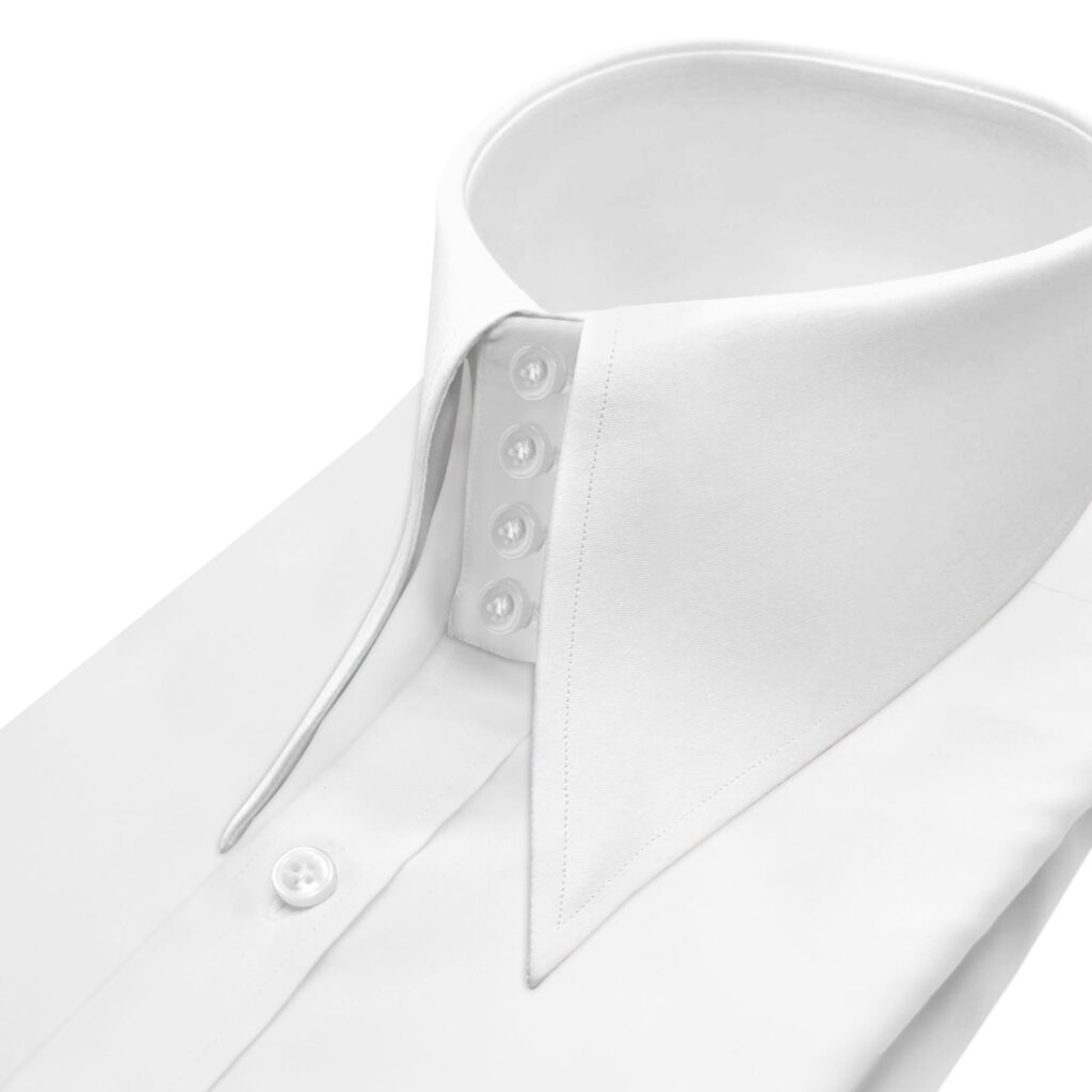 High Long Collar 4 buttons - John Clothier