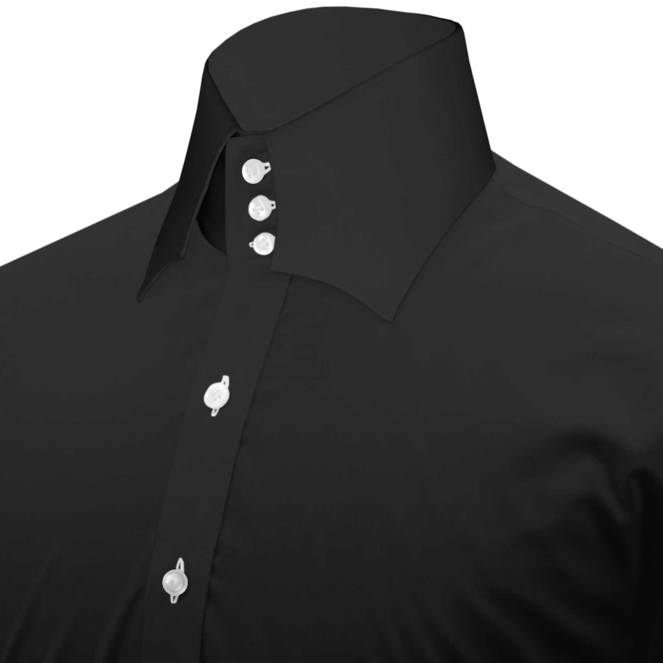 High Collar Shirts | John Clothier - Made to measure Shirts