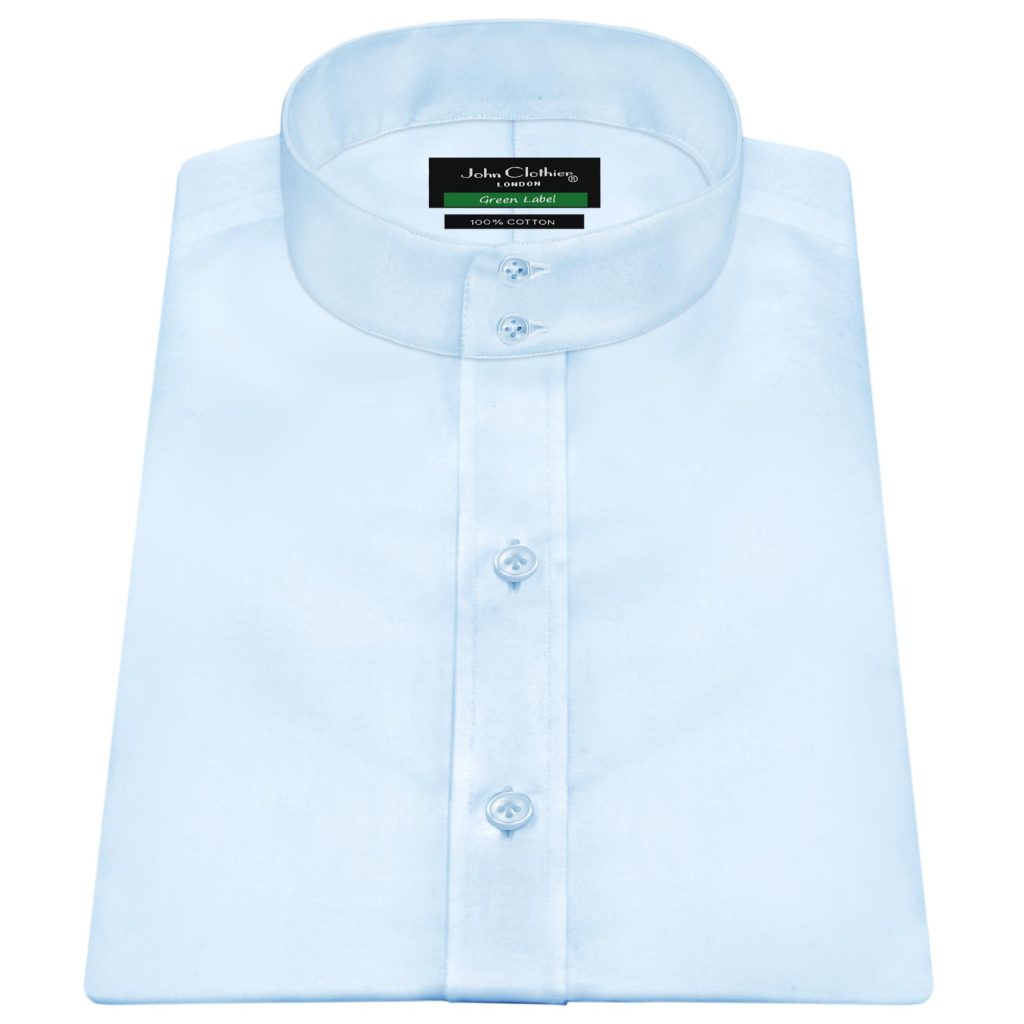 High Band Collar 2 buttons - John Clothier