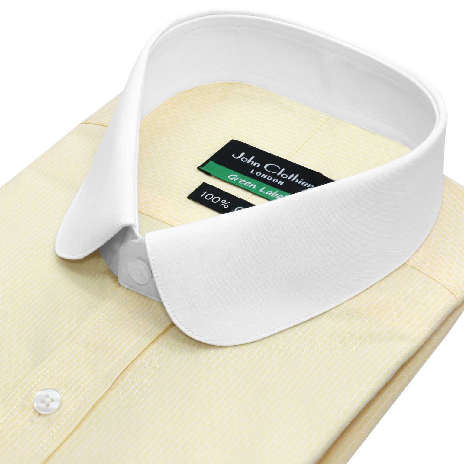 Yellow Texture Penny Collar